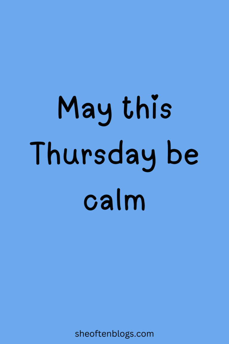 90 Thursday Blessings to Fill Your Day with Light and Positivity - She ...
