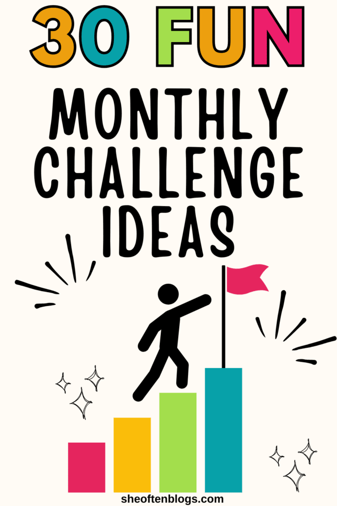 Monthly Challenge Ideas to Boost Productivity and Self-Improvement ...